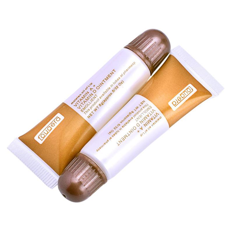 Fougera Vitamin A + Vitamin D Ointment (Sachet 5mL / Lip Tube 8mL ...